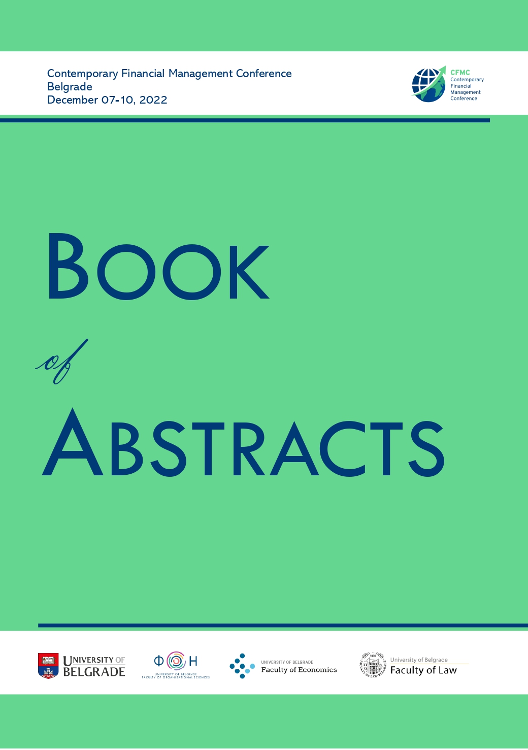 Book of abstracts • Contemporary Financial Management